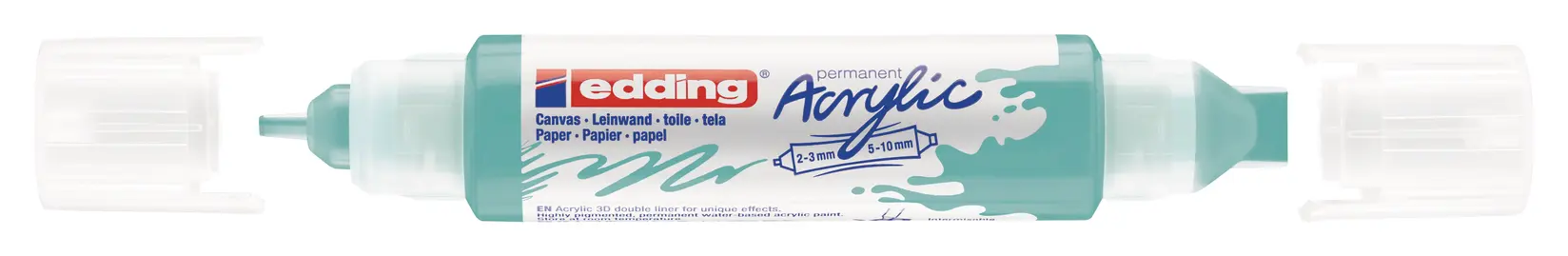 EDDING Akrilni marker double-liner sa dva vrha E-5400 tirkizni