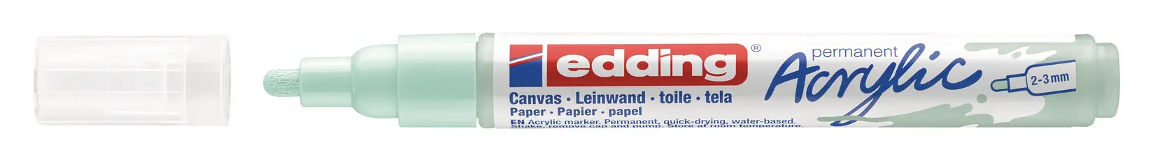 EDDING Akrilni marker medium 2-3mm obli vrh E-5100 menta