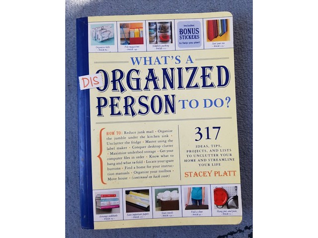 What`s a Disorganized Person to Do? by Stacey Platt
