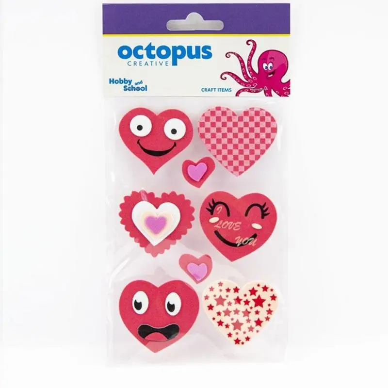 OCTOPUS Dekorativno srce PVC
