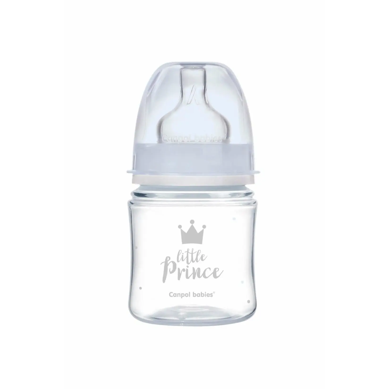 CANPOL BABIES Flašica za bebe Wide Neck Easy pp Royal Baby 35/233 120 ml plava