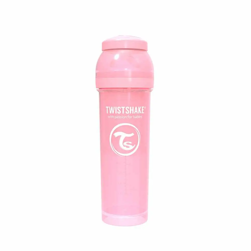 TWISTSHAKE Flašica za bebe 330ml roze