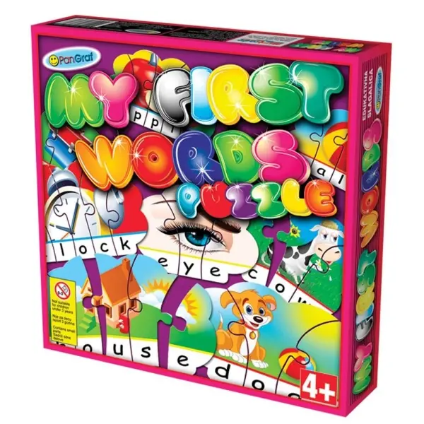 PANGRAF Puzzle Moje prve reči (engleski)