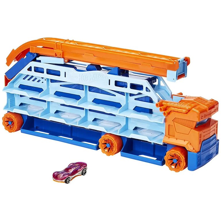 HOT WHEELS Transporter sa stazom Speed Drop