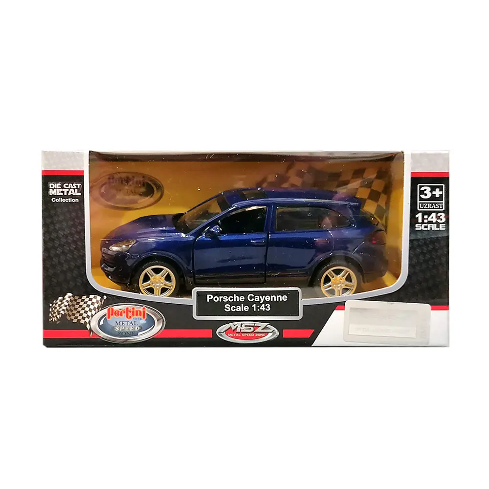 PERTINI Metalni autić 1:43 Porsche Cayenne teget