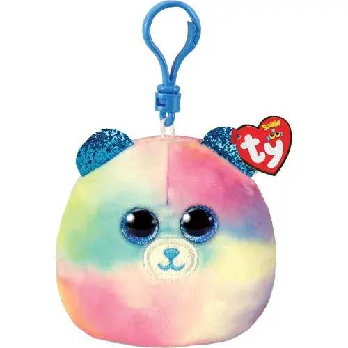 TI Bear Skuishi Beanies HOPE, 8,5 cm - pastel - Clip