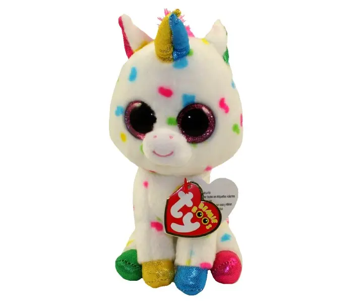 TY Plišana igračka Beanie Boos Harmonie Speckled Unicorn