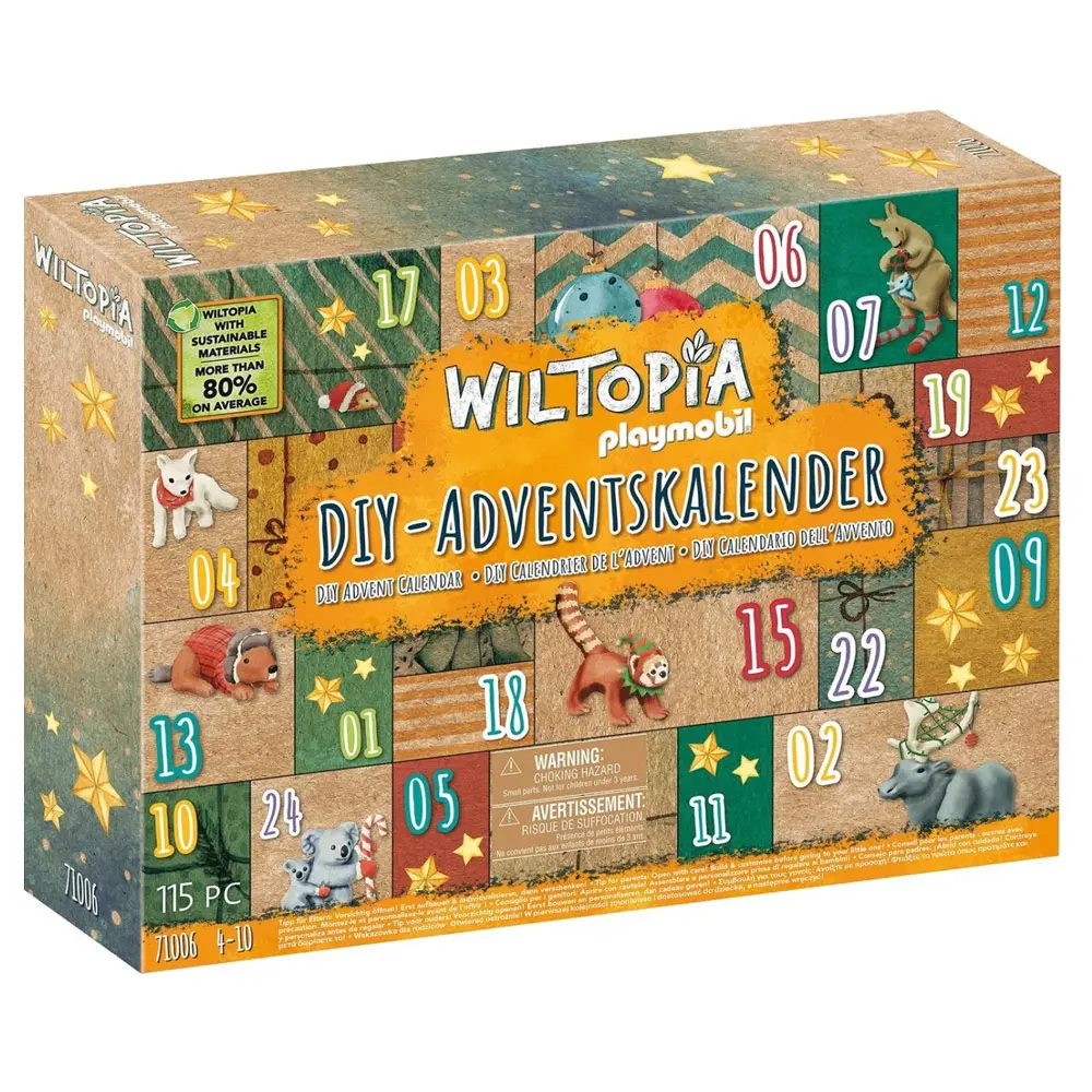 PLAYMOBIL Advent kalendar putovanje oko sveta Wiltopia PM-71006