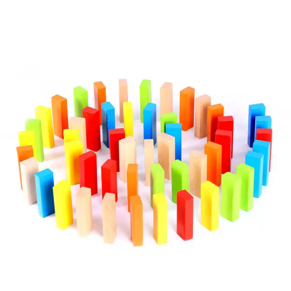 PINO TOYS Drvena šarena kula
