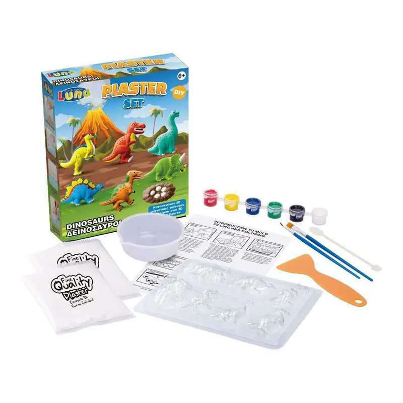 LUNA Set Napravi i oboji Dinosaurusa 622123 šareni