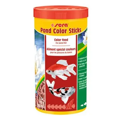 SERA Hrana za ribice Pond Color prirodni štapići 1000ml