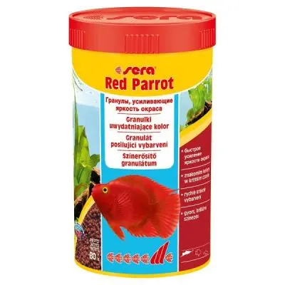 SERA Hrana za ribice Red Parrot Nature 250ml