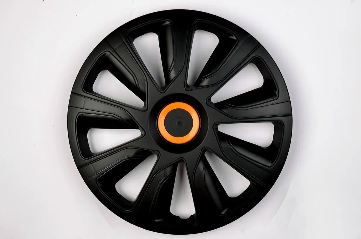 CAR 888 ACCESSORIES Univerzalne Ratkapne 14" Black/Orange Abs Set