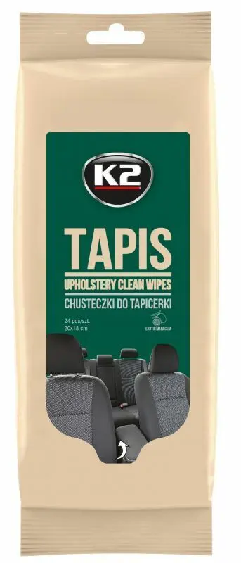 K2 Maramice za čišćenje tekstilnih presvlaka TAPIS WIPES 24/1