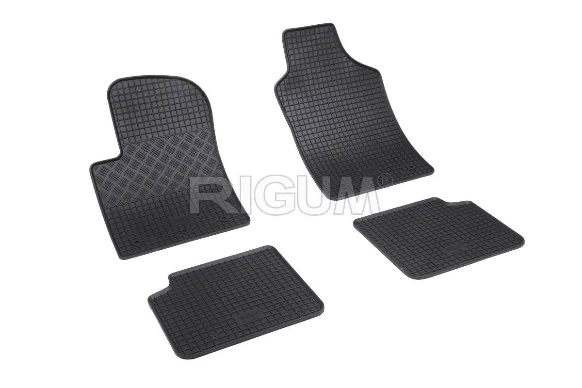 RIGUM Tipske patosnice za FIAT 500 08-/15- / FORD Ka 08- / Fiat 500 Hybrid 20-
