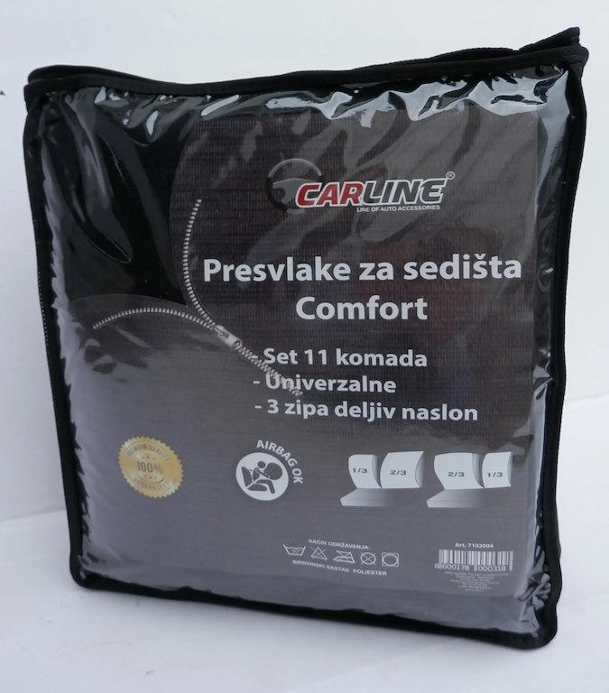 CAR LINE Univerzalne presvlake sa zipom COMFORT