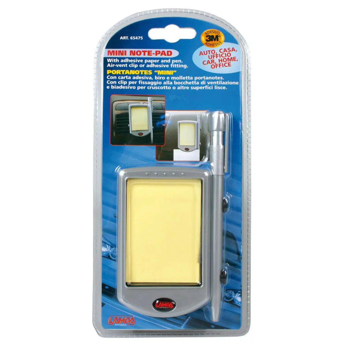 LAMPA ACCESSORIES Mini Auto Notes Sa Nosačem I Olovkom 5X7cm