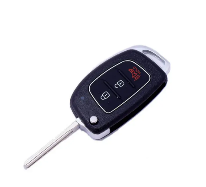 CAR 888 ACCESSORIES Kućište oklop ključa 3 dugmeta za Hyundai crno