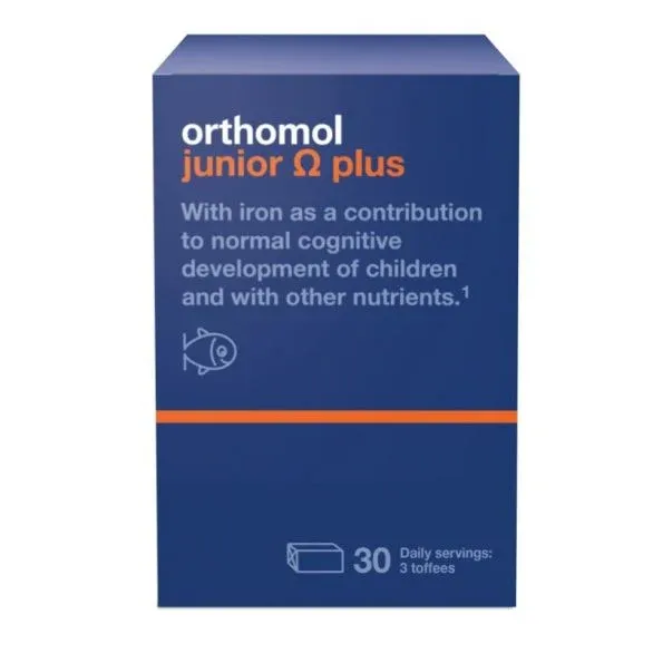 ORTHOMOL Junior Omega Plus 30 doza