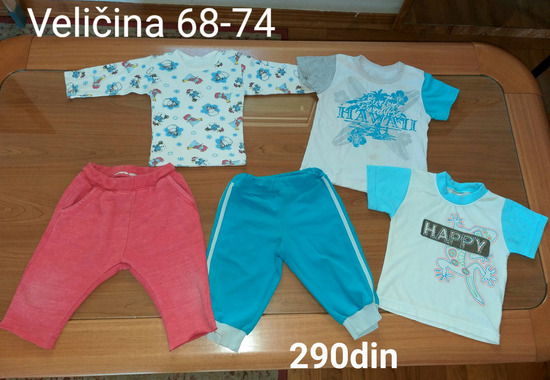 Trenerke i majice za bebe dečake br. 68 - 74
