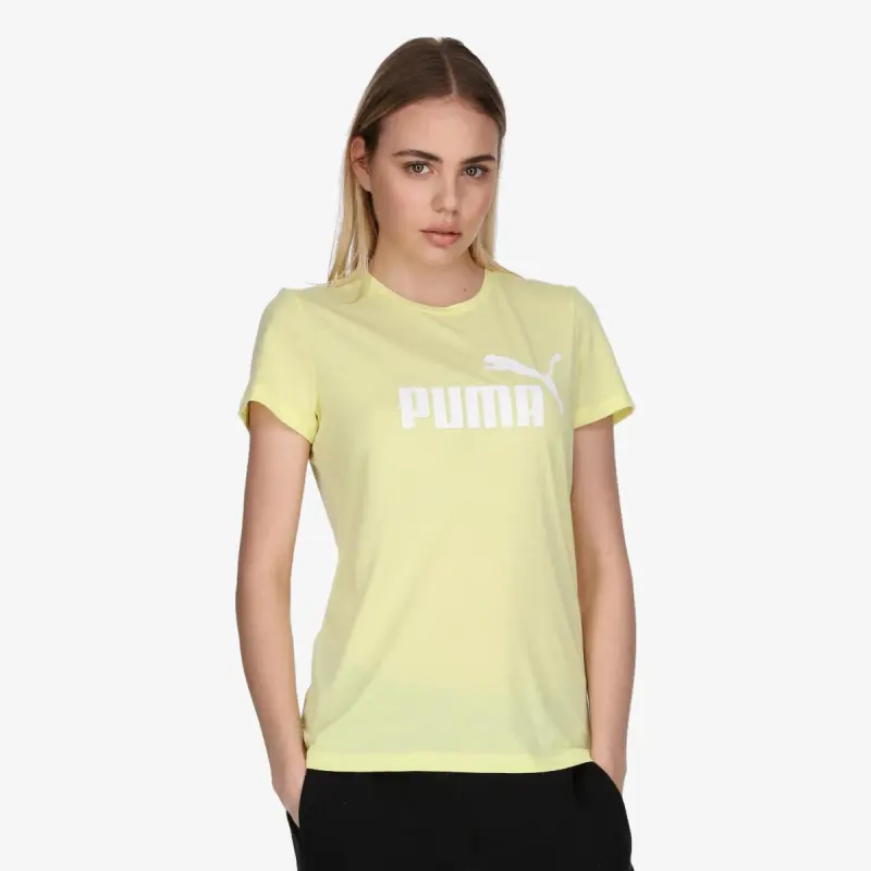 PUMA Ženska majica ESS Logo Heather 586876-40 žuta