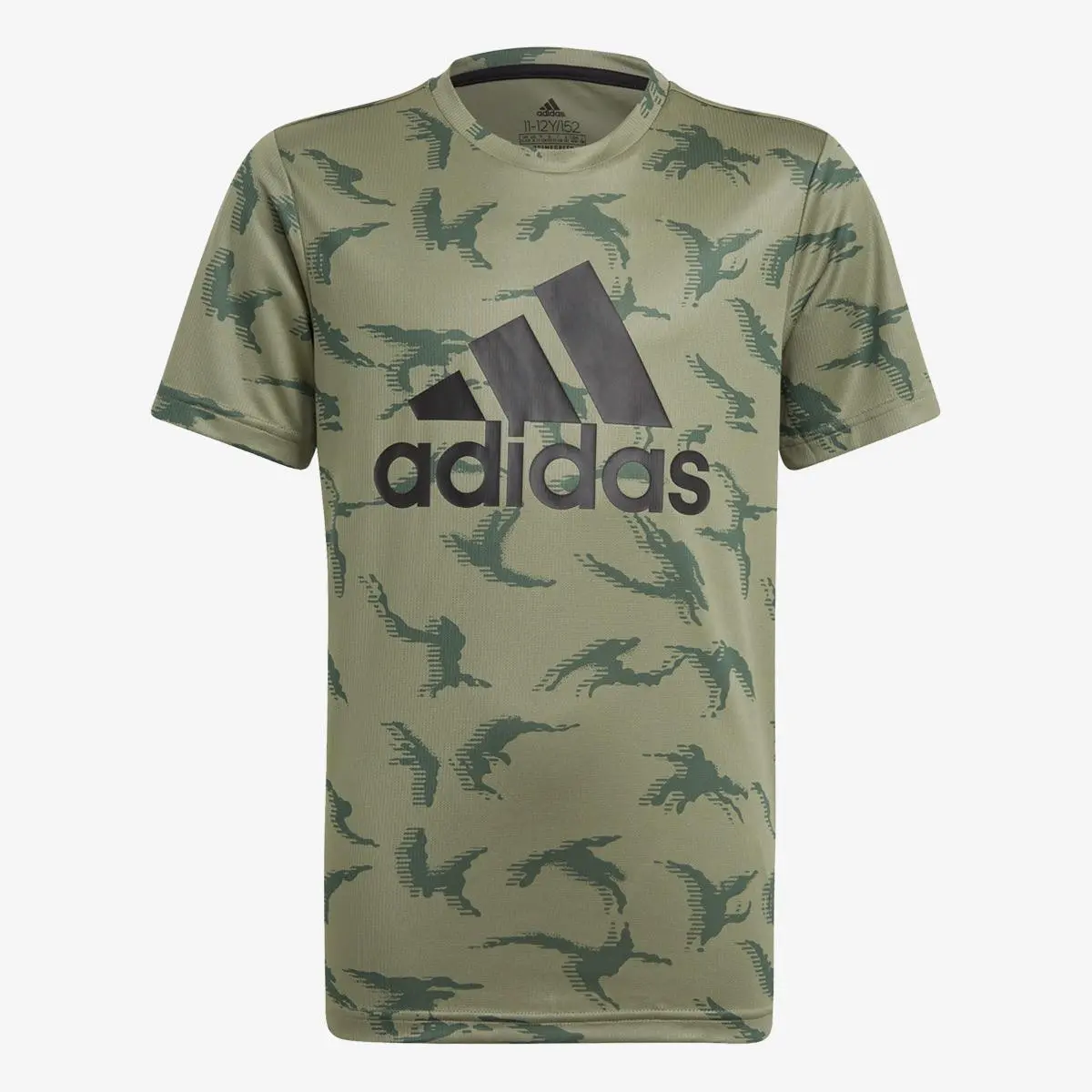 ADIDAS Majica za dečake DESIGNED TO MOVE Camouflage GN1488 maslinasta