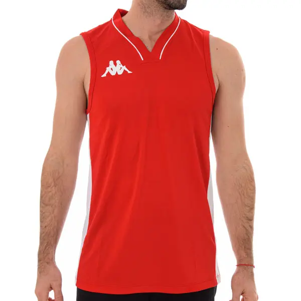 KAPPA Muški dres za košarku Cairo crveni