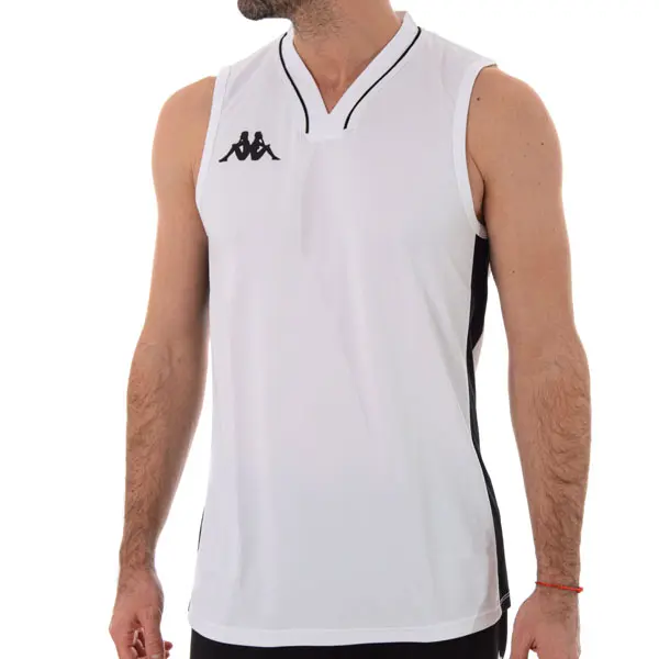 KAPPA Muški dres za košarku Cairo beli