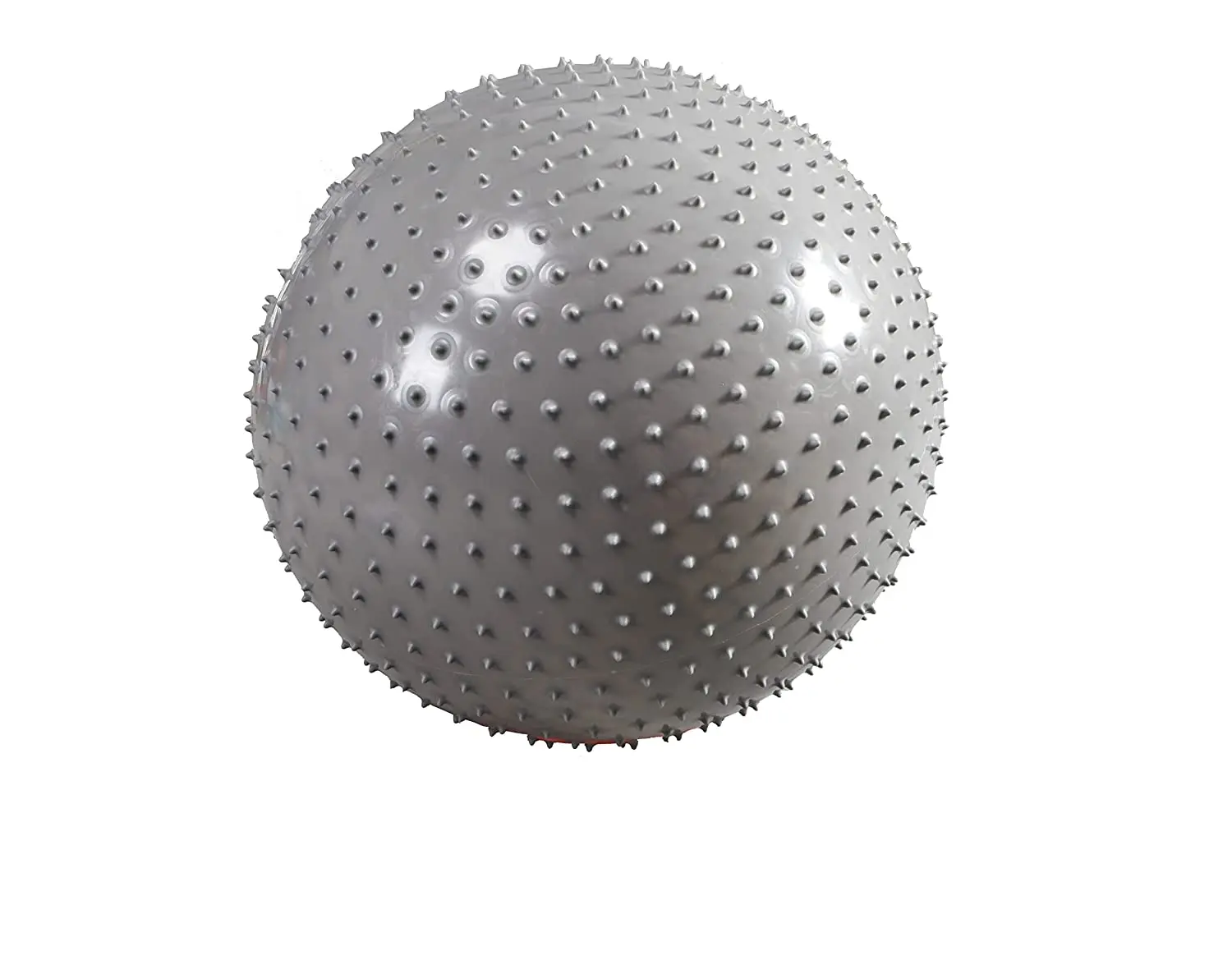 Masažna lopta za jogu, 55cm, Siva