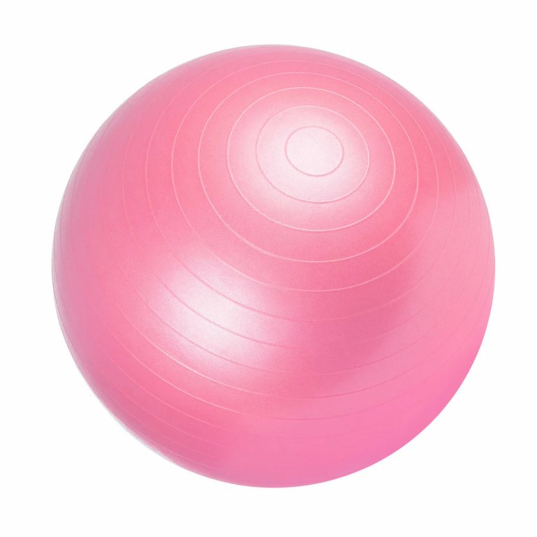 GORILLA SPORTS Lopta za pilates 55 cm roze