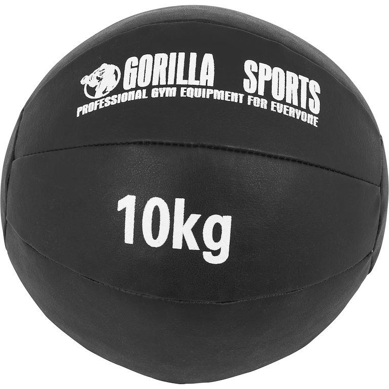 GORILLA SPORTS Medicinska lopta 10 kg
Medicinka koja pruža dinamičan i eksplozivan trening snage