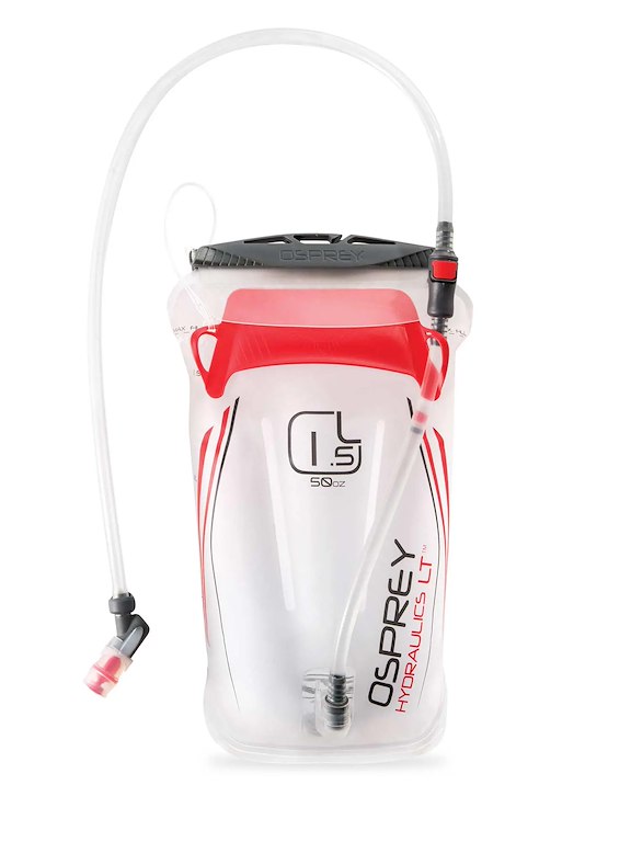 OSPREY Rezervoar za vodu Hydraulics 1.5 l crveno-bela