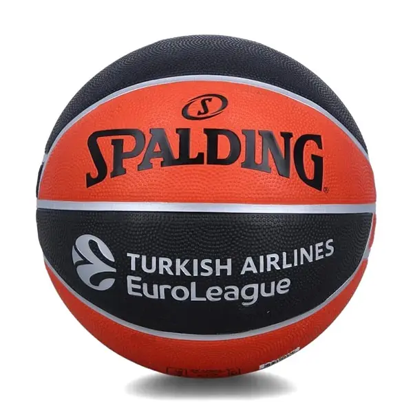 SPALDING Replika lopte za košarku Evrlolige TF-150 OU narandžasto-crna