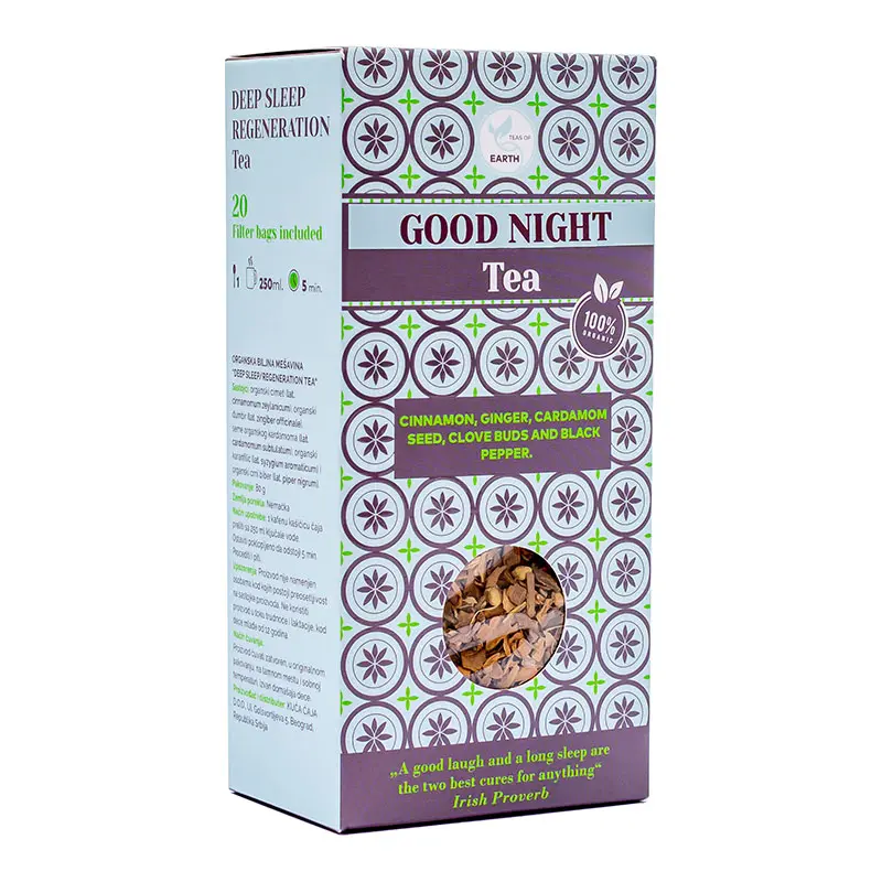 TEAS OF EARTH Čaj Evening/Good night 80g