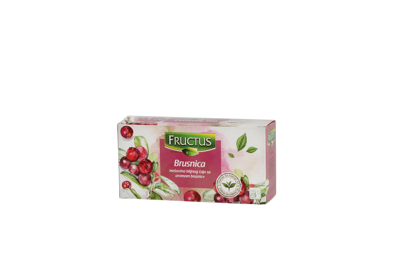 FRUCTUS Čaj od brusnice 40g, 20x2g