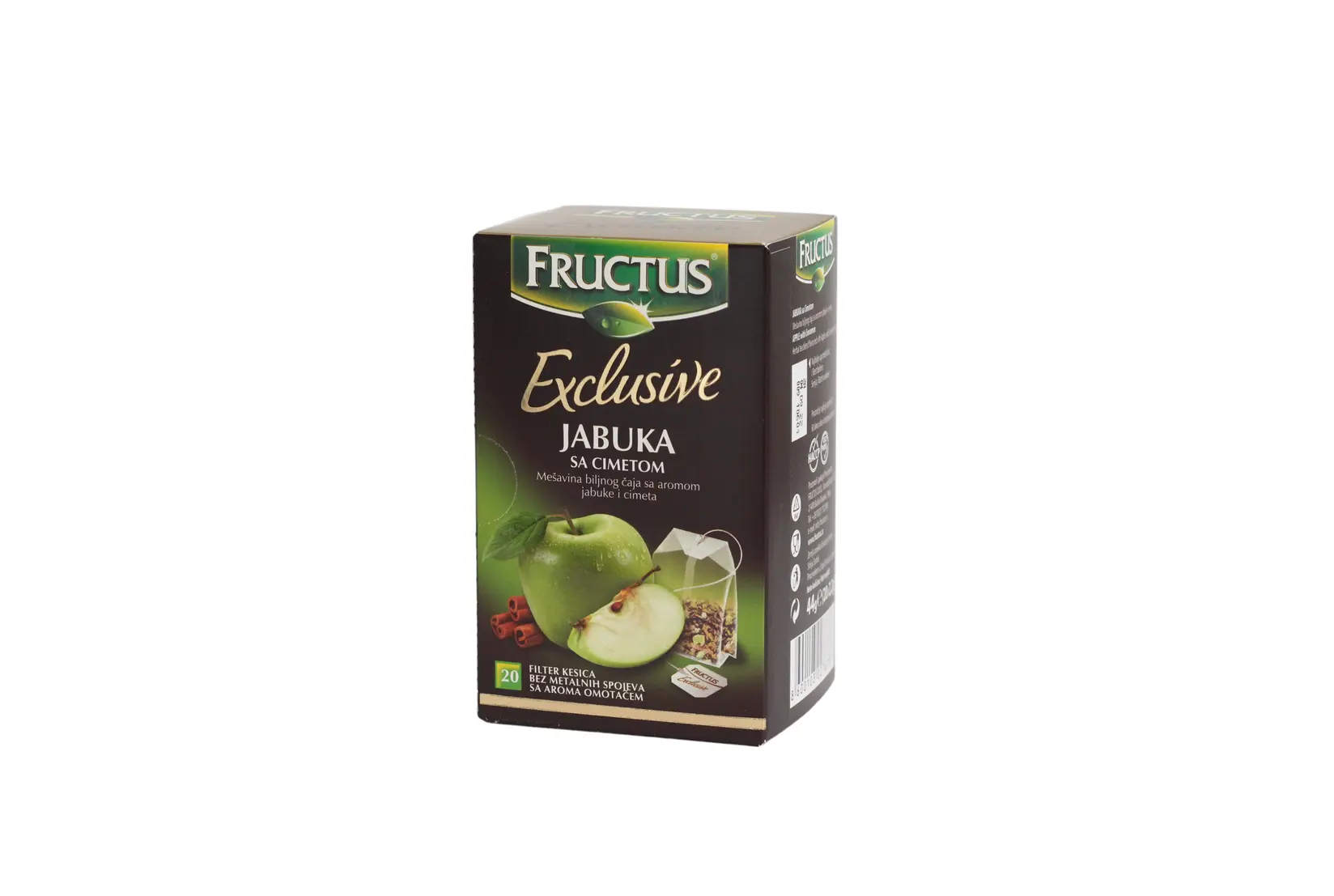 FRUCTUS Čaj od jabuke i cimeta 44g, 20x2.2g