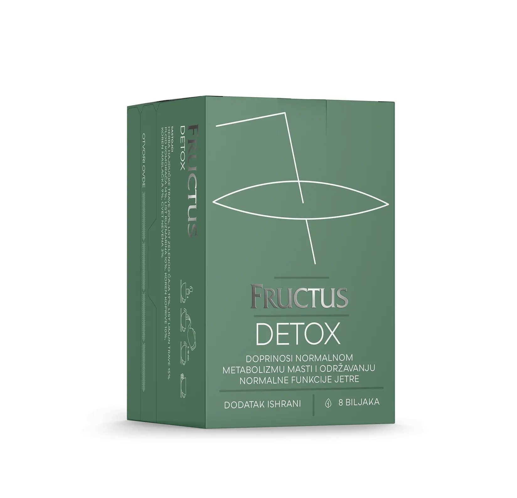 FRUCTUS Detox čaj 37.5g, 25x1.5g