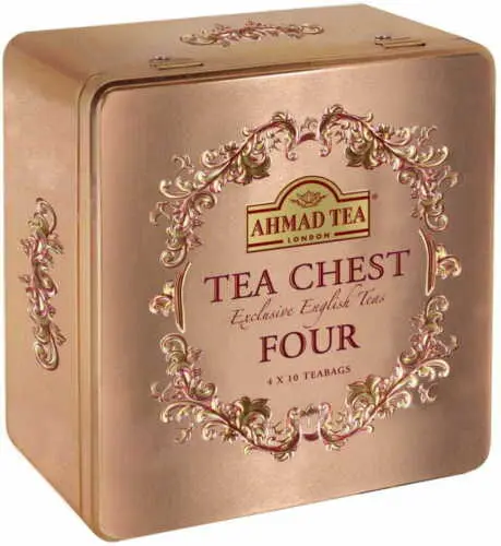 AHMAD TEA Kutija sa čajevima Tea Chest Box 4x10/1