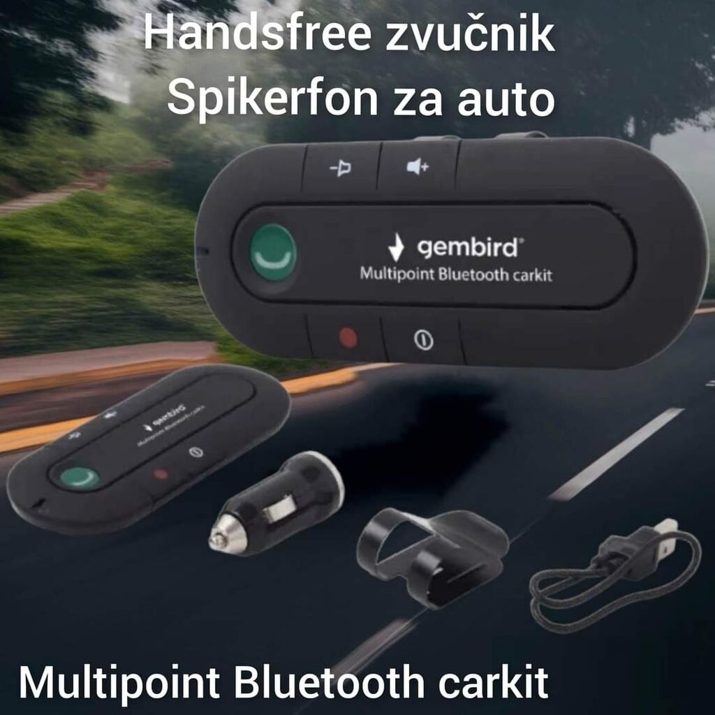 Cena 1850din BTCC-03 Handsfree Zvucnik - Spikerfon za Auto, Multipoint