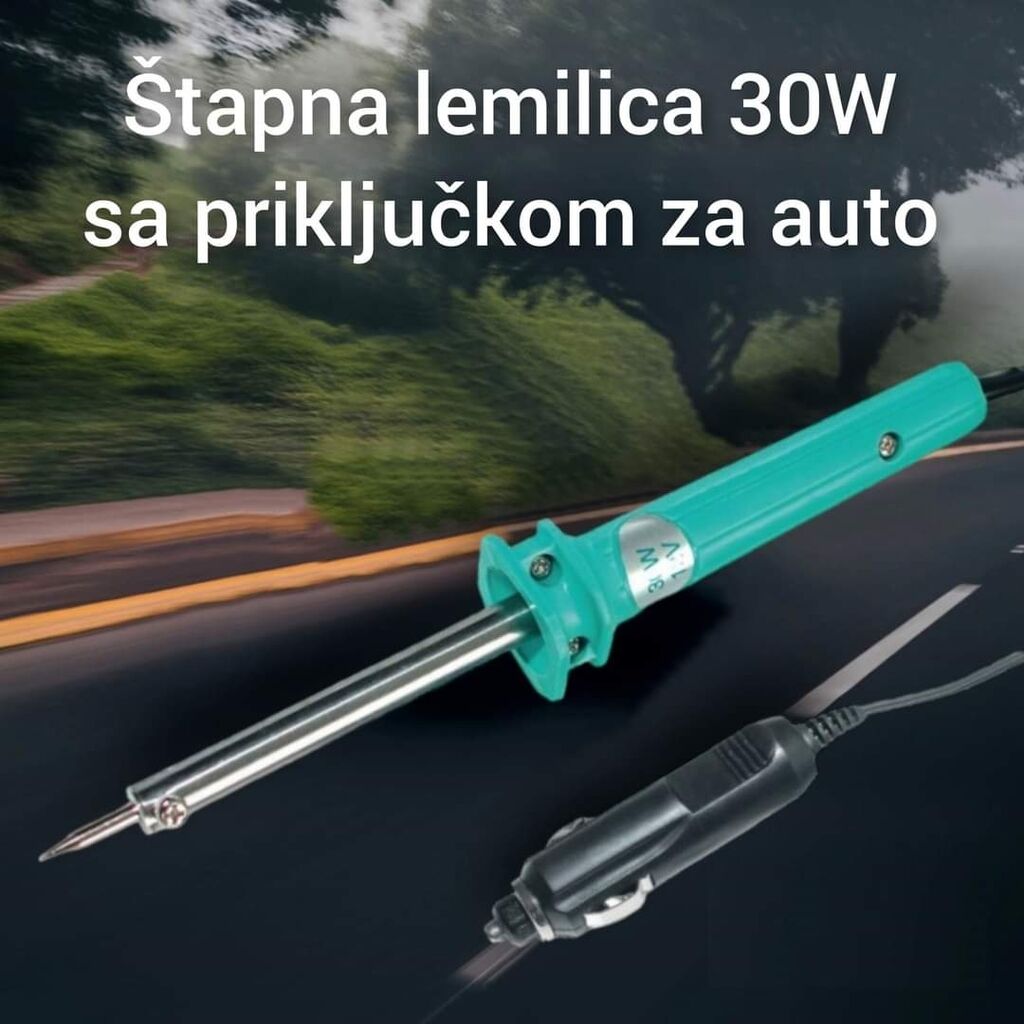 Cena 1190 din Stapna lemilica sa prikljuckom za auto 12V, 30W Štapna