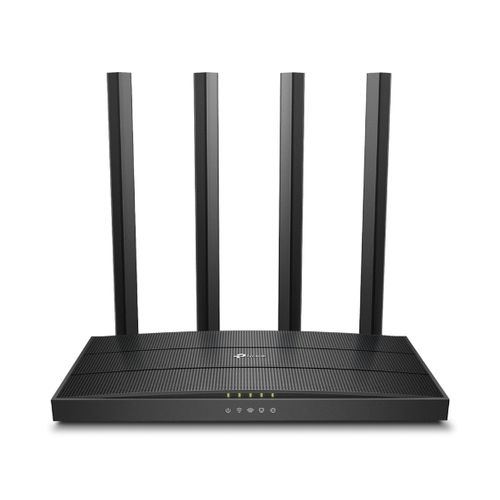 TP-LINK Ruter ARCHER C6 AC1200 Wi-Fi AC1200 867Mbps 300Mbps 1xGWAN 4xGLAN 4 antena