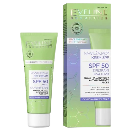 EVELINE - SUN FACE MOISTURIZING CREAM SPF 50 30ml