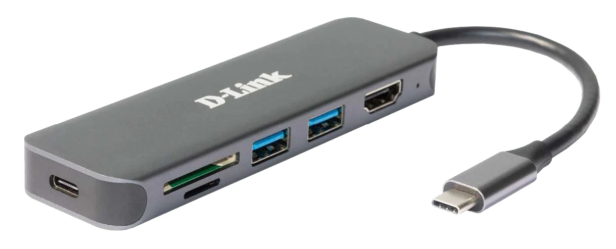 D-Link DUB-2327 USB-C 6u1 USB HUB