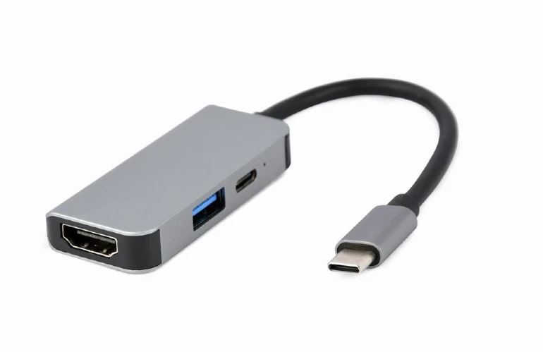 Gembird Cablexpert (A-CM-COMBO3-02) USB Tip-C 3u1 USB HUB