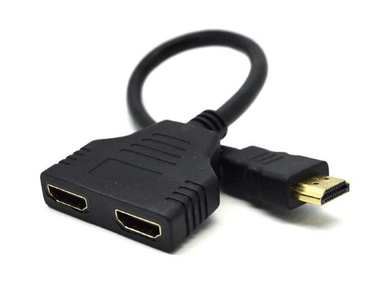 Gembird (DSP-2PH4-04) spliter HDMI (muški) na 2xHDMI (ženski) crni