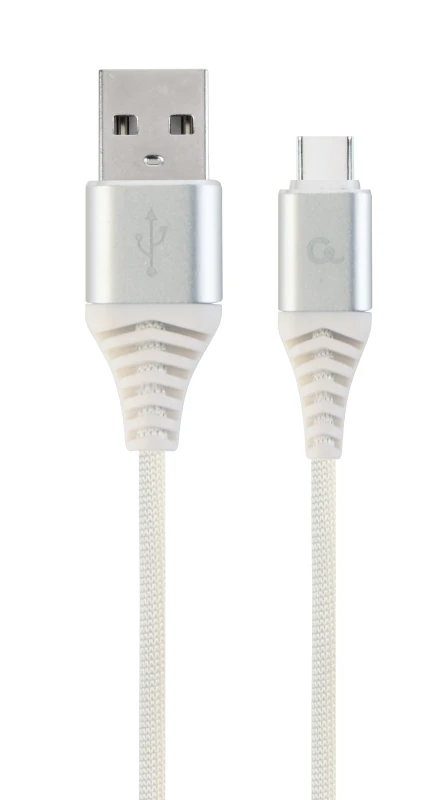Gembird (CC-USB2B-AMCM-2M-BW2) kabl USB (muški) na tip-C (muški) 2m beli