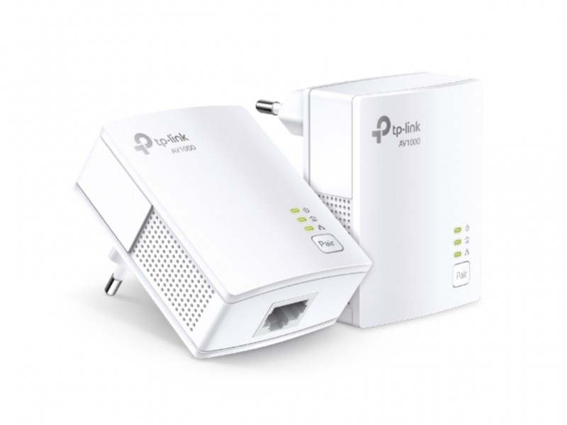 Powerline adapter TP-LINK TL-PA7017 KIT AV1000/1GB/HomePlug AV2/HomePlug AV/300m (TL-PA7017 KIT)