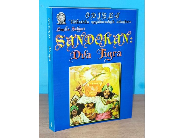 SANDOKAN : Dva tigra Emilio Salgari