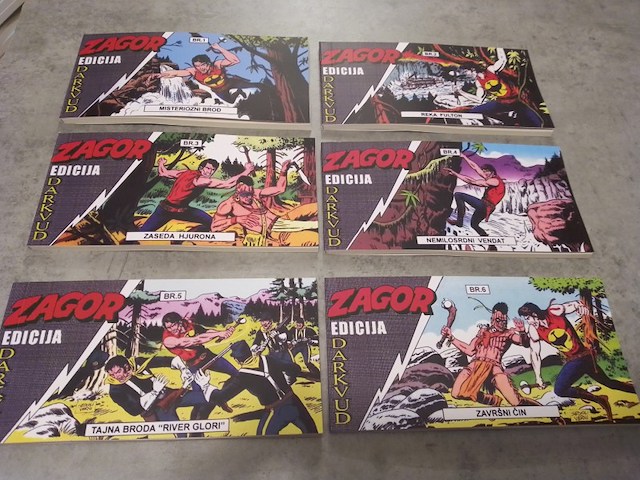 Zagor striscia 1-6: Misteriozni brod