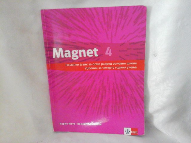 Magnet  4 nemački jezik za 8 osmi Klett Đorđo Mota